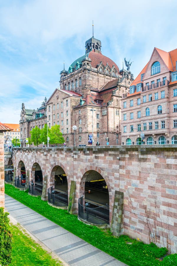 View of the Opera House in Nuremberg, Germany Stock Image - Image of ...