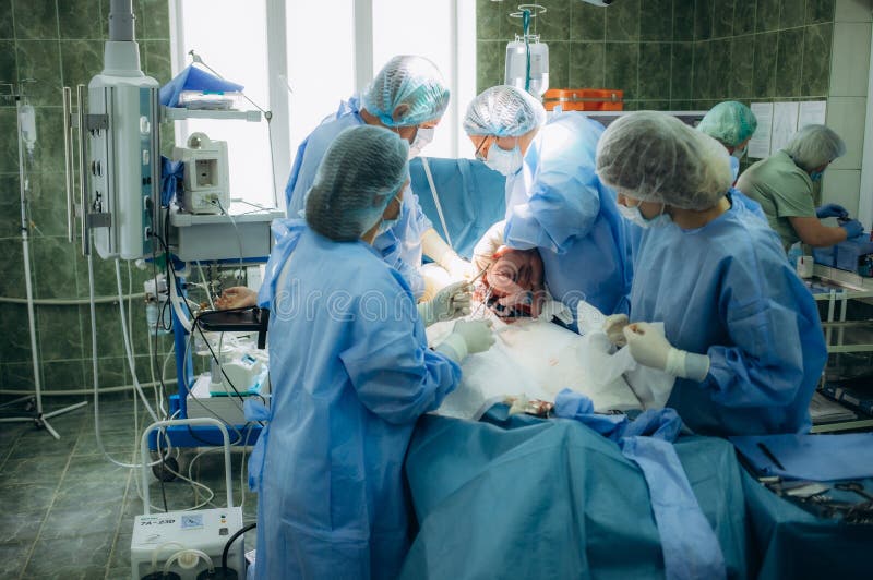 A View from the Operation Room during a Birth Stock Photo - Image of ...