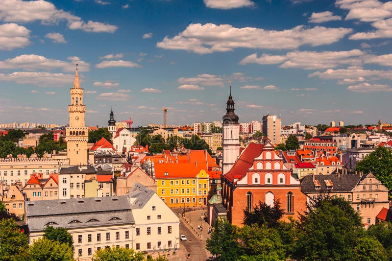 View of Opole from stock photo. Image of opole, house - 120643726