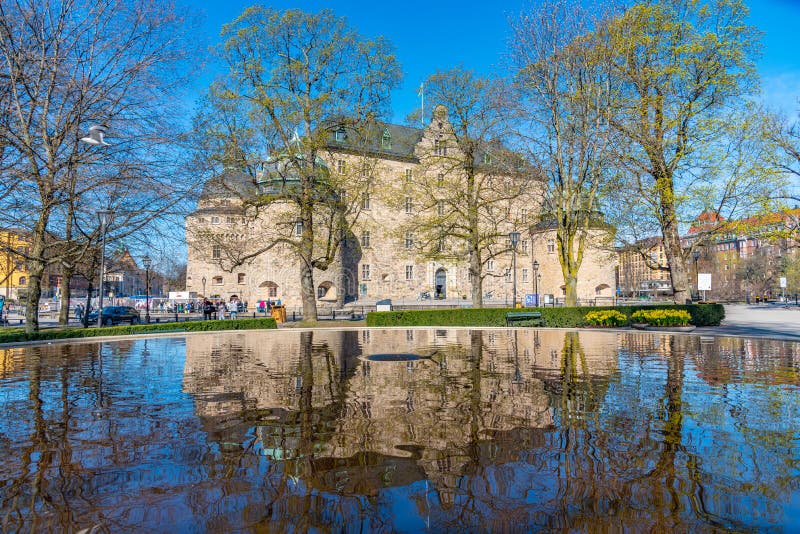 View of the Orebro Castle, Sweden Stock Image - Image of landmark ...