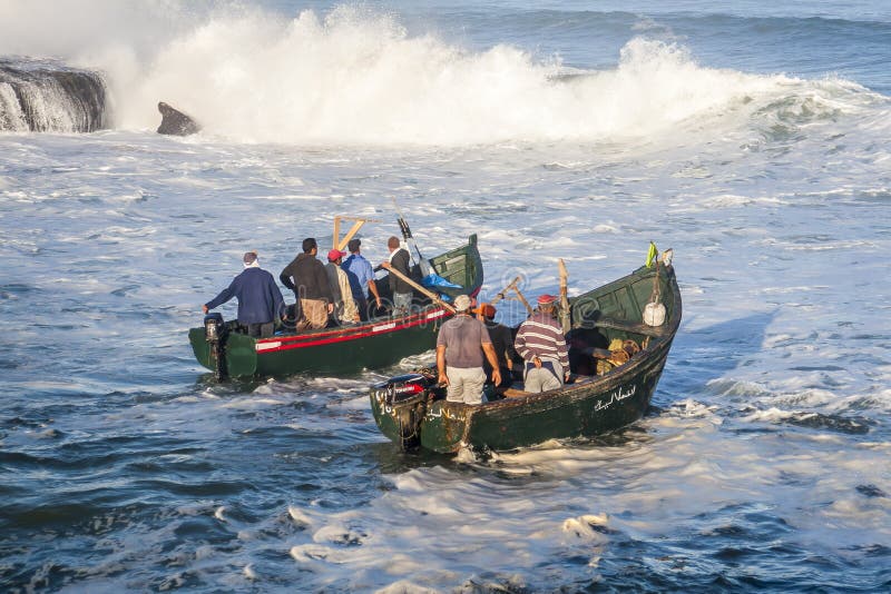 View of Oualidia editorial stock image. Image of national - 67007219