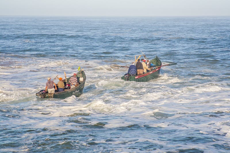 View of Oualidia editorial stock photo. Image of coast - 67007238