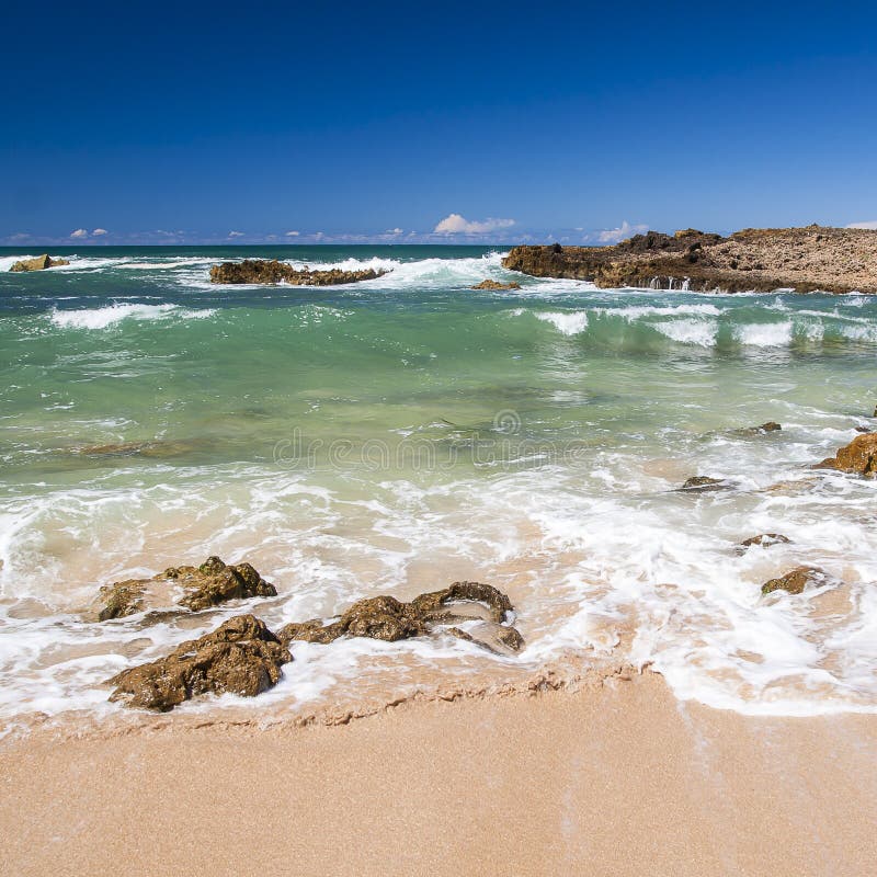 View of Oualidia stock photo. Image of relax, port, landscape - 67008034