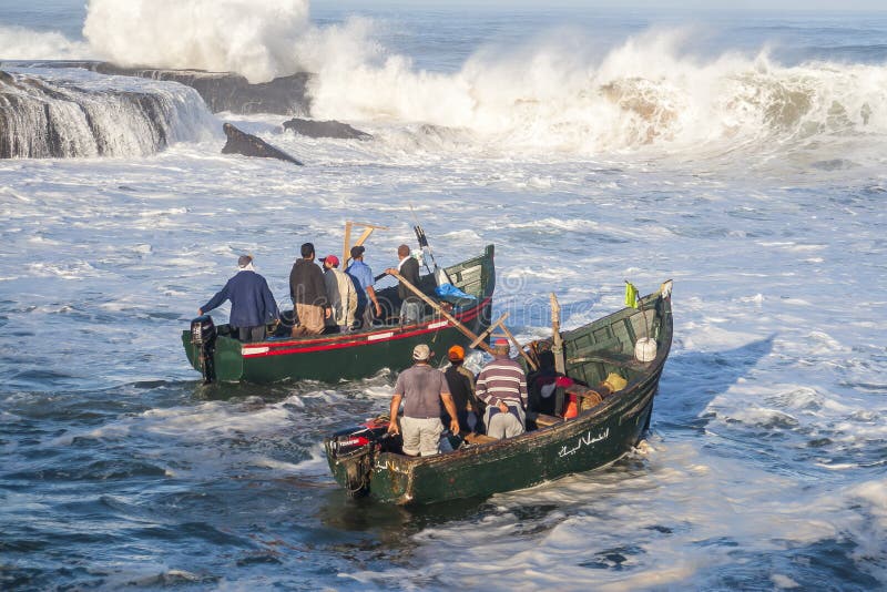 View of Oualidia editorial stock image. Image of africa - 67277164