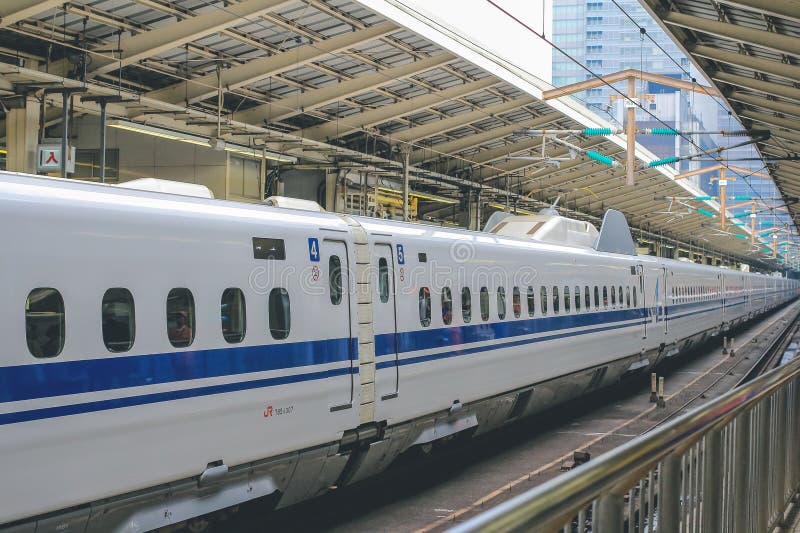 A View Out of Shinkansen Bullet Train Line 3 Nov 2013 Editorial Stock ...