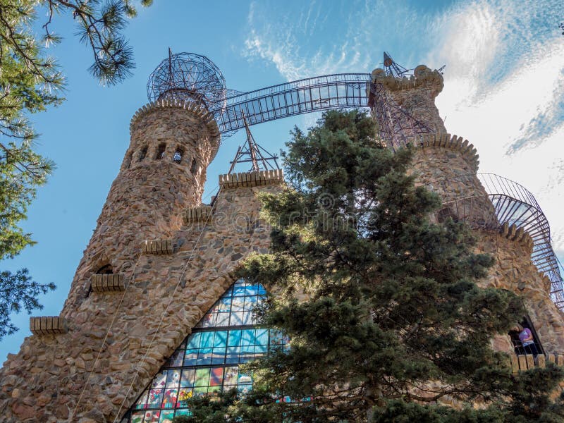 Bishop Castle San Isabel National Forest Colorado Stock Photo - Image ...