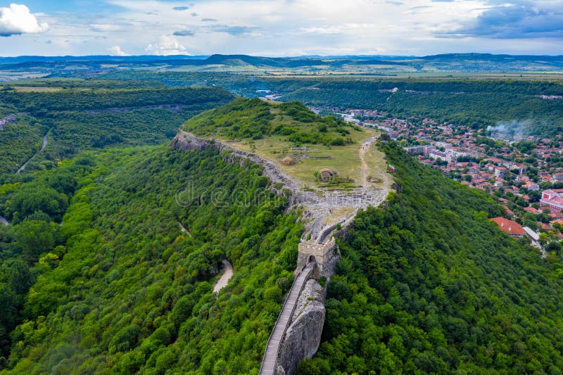 View of the Ovech Fortress in Bulgaria Stock Image - Image of castle ...