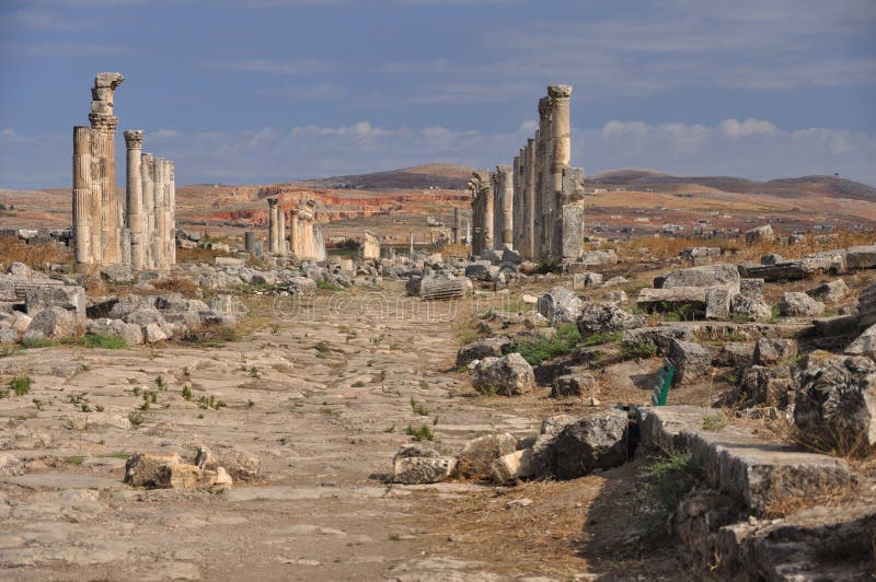 View over Apamea (Afamia) stock image. Image of maximus - 12472615