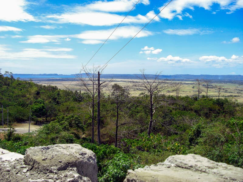 View Over the Area of Mansalay on the Philippines 23.2.2017 Stock Photo ...