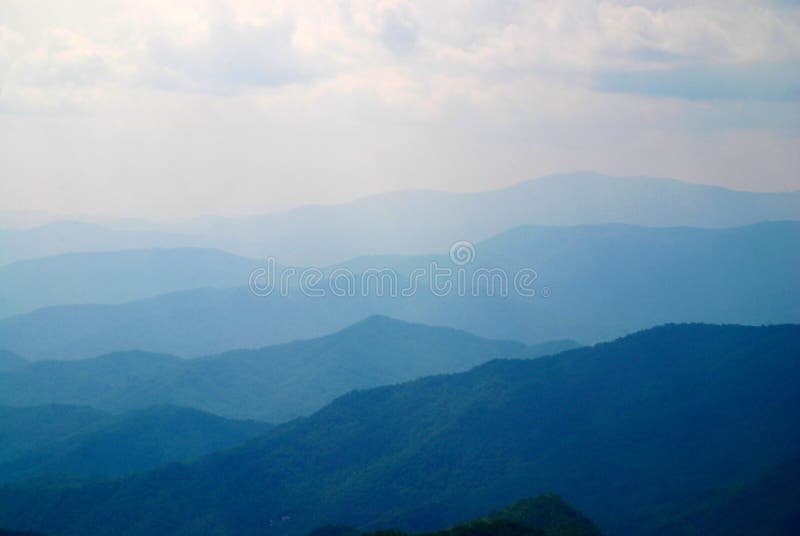 Layers of mountains stock image. Image of nature, hill - 158064223