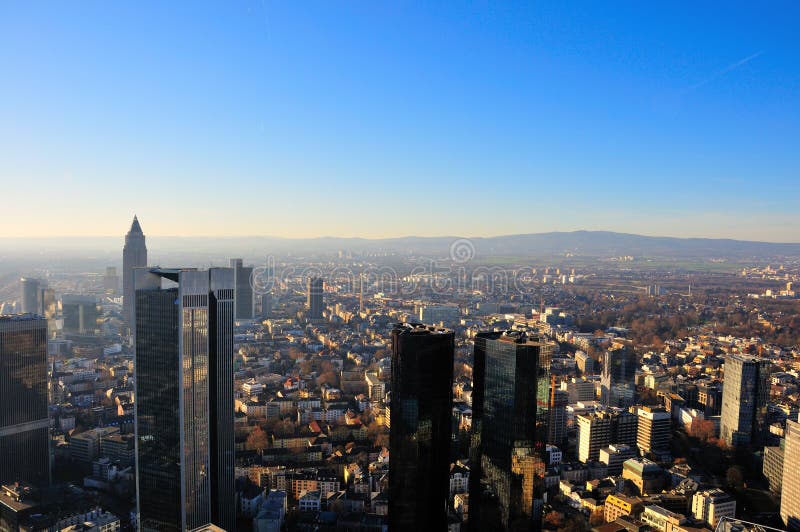 View over the city stock photo. Image of money, buildings - 4831348