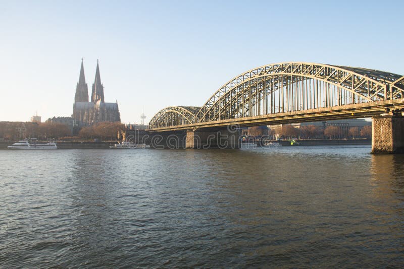View Over Cologne in Germany Stock Photo - Image of city, scenery: 82144890