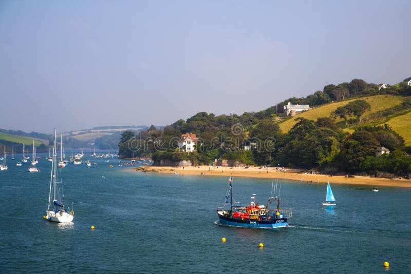 Salcombe , Devon. editorial photography. Image of resort - 127209497