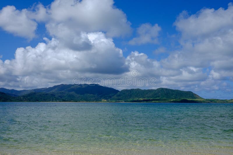 View over kohama island stock photo. Image of sugar, field - 97376818