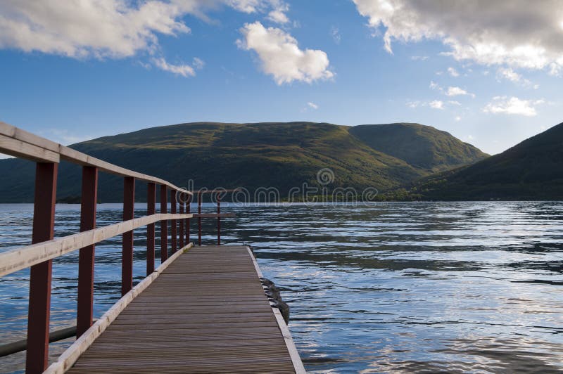 View over a lake stock image. Image of dock, lake, perspective - 26507711