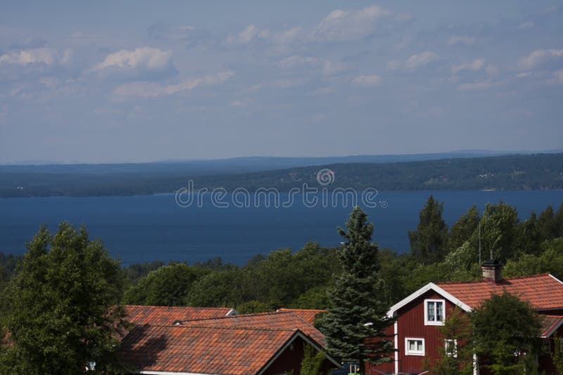View over a lake stock image. Image of view, country - 67842847