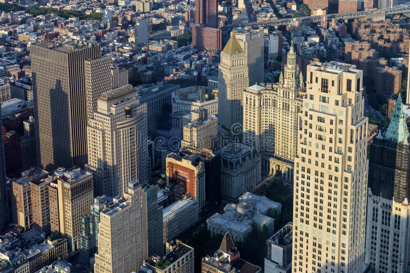 View over Manhattan editorial photography. Image of manhattan - 107748542