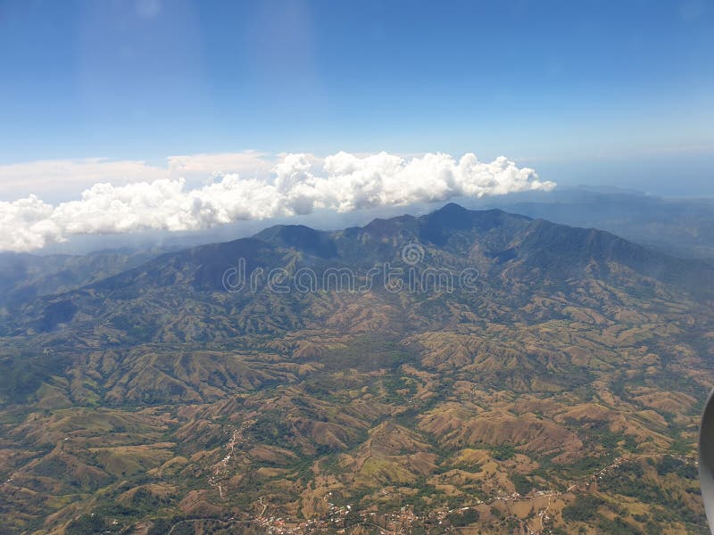 View Over the Mountains of Mexico Stock Image - Image of view, mountain ...