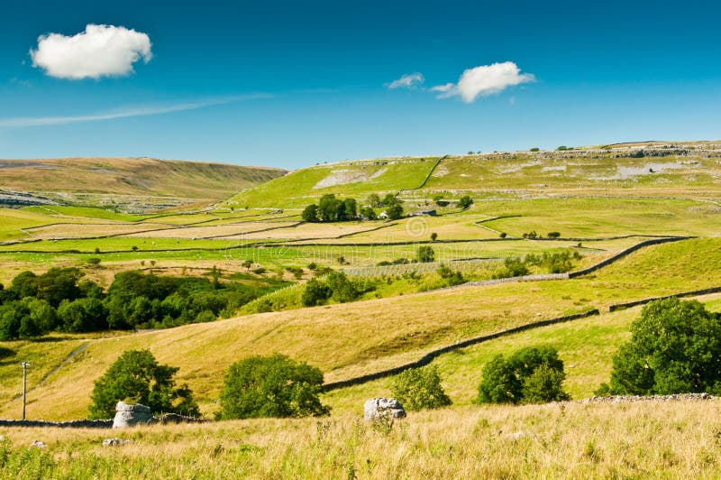 View over North Yorkshire stock photo. Image of hills - 10305968