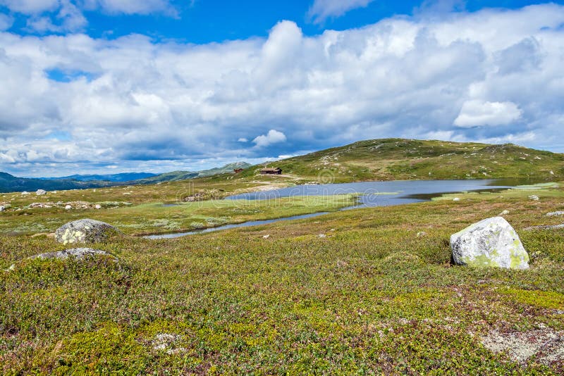 View over Norway landscape stock photo. Image of summer - 37991266