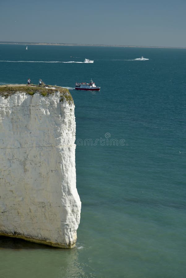 View Over Old Harry Rocks on Dorset Coast Editorial Stock Photo - Image ...