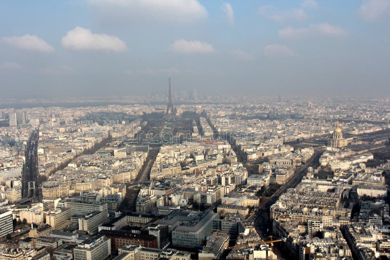 The view over Paris stock image. Image of cities, destination - 30246663