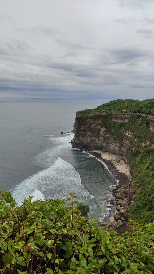 The View Over the Sea in Bali Tourist Attractions Stock Photo - Image ...