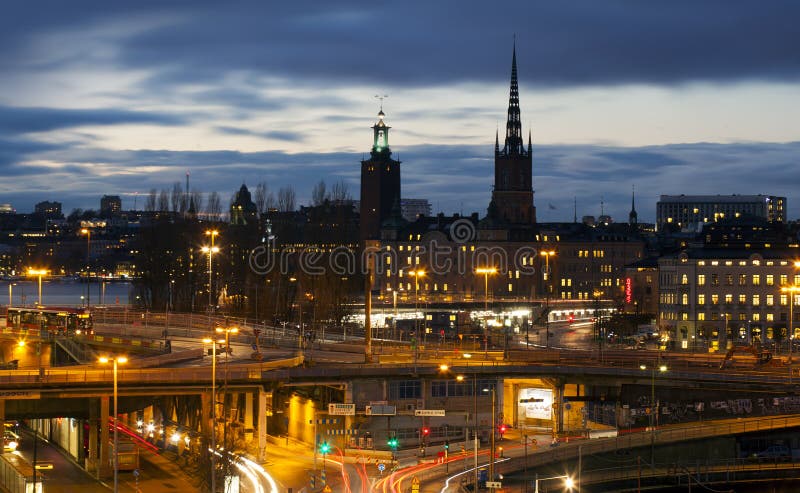 View Over Stockholm, Sweden Editorial Image - Image of building ...