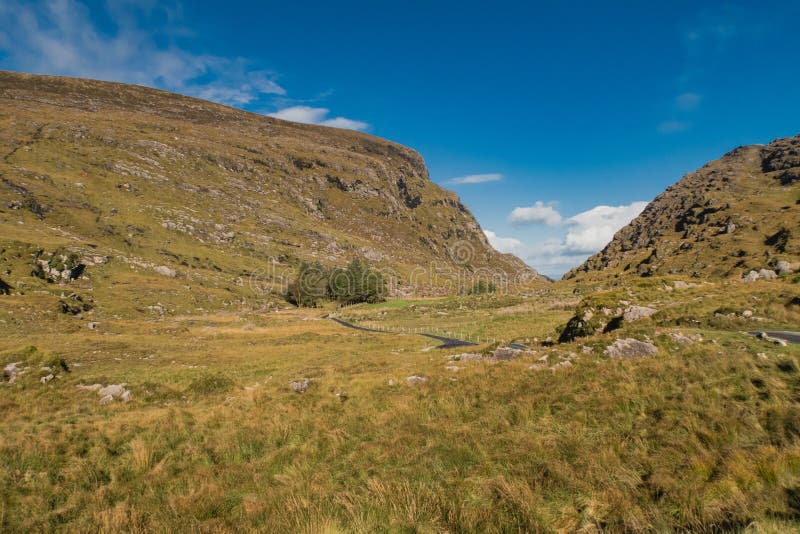 View Over Valley in Killarney National Park, Republic of Ireland Stock ...