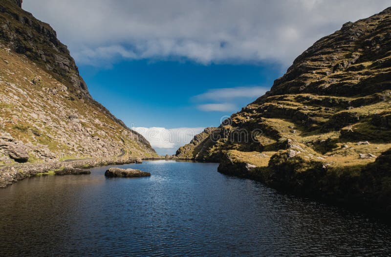 View Over Valley in Killarney National Park, Republic of Ireland Stock ...