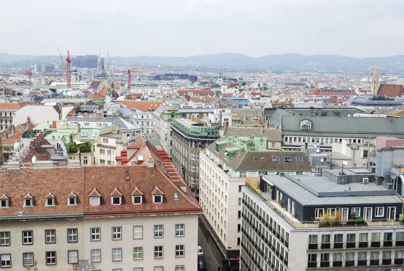 View Over Vienna stock image. Image of building, famous - 25231555