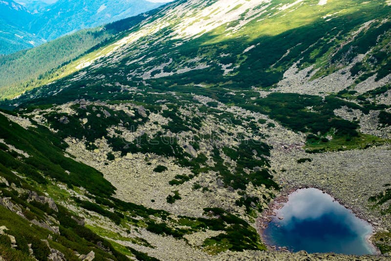 View Over the Wild Retezat National Park Stock Image - Image of idyllic ...