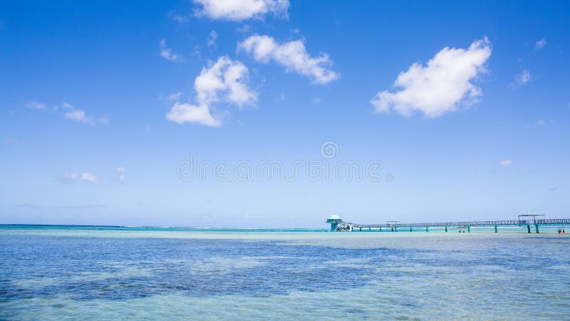View of the Pacific Ocean on a Clear Day Stock Image - Image of scene ...
