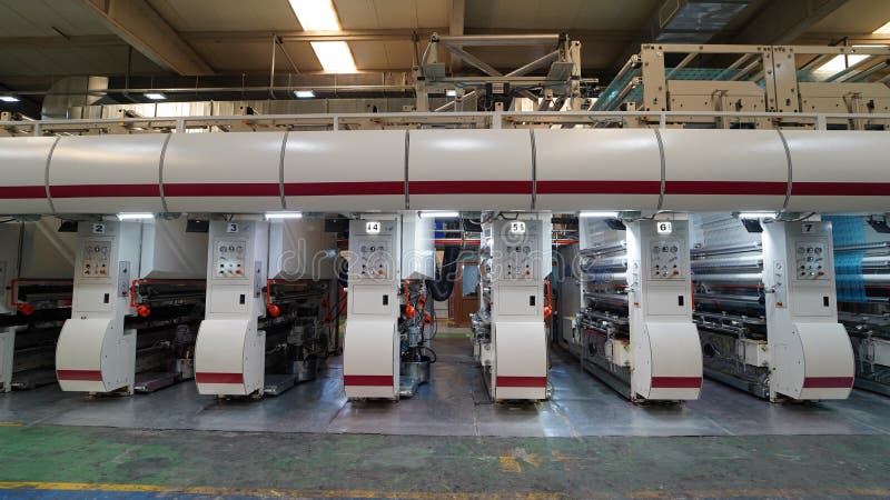 Packer machine in factory. stock photo. Image of packer - 239511554