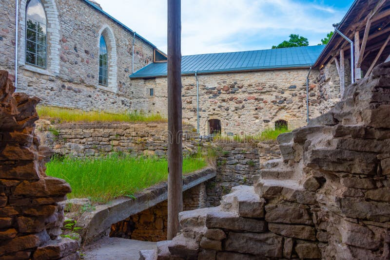 View of Padise Monastery in Estonia Editorial Image - Image of fortress ...