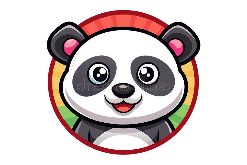 Circle Panda Stock Illustrations – 1,238 Circle Panda Stock ...