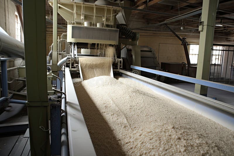 View of the Papermaking Process, with Pulping, Beating, and Pressing in ...