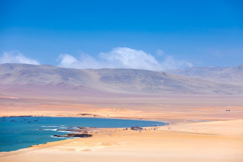 Desert, Ocean, Mountains, Sky and Clouds @ Hawks Nest Australia Stock ...