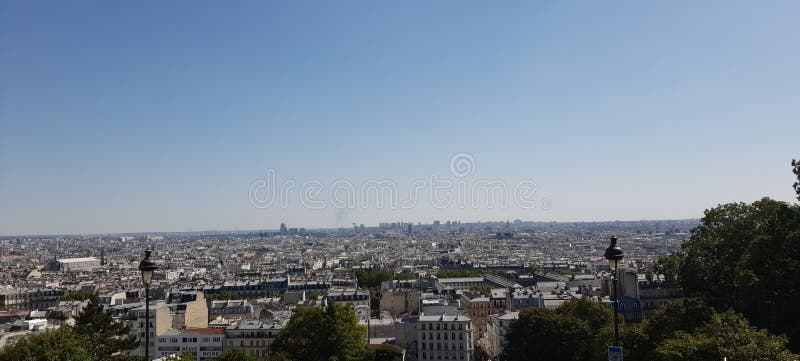 View of Paris stock image. Image of landmark, downtown - 204182441
