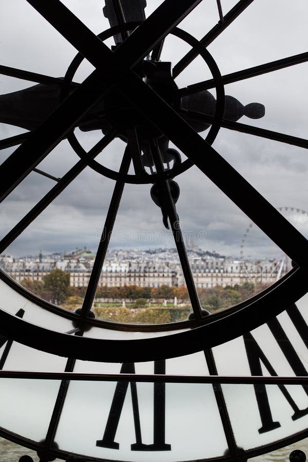 View on Paris Cityscape from Orsay Museum Stock Photo - Image of urban ...