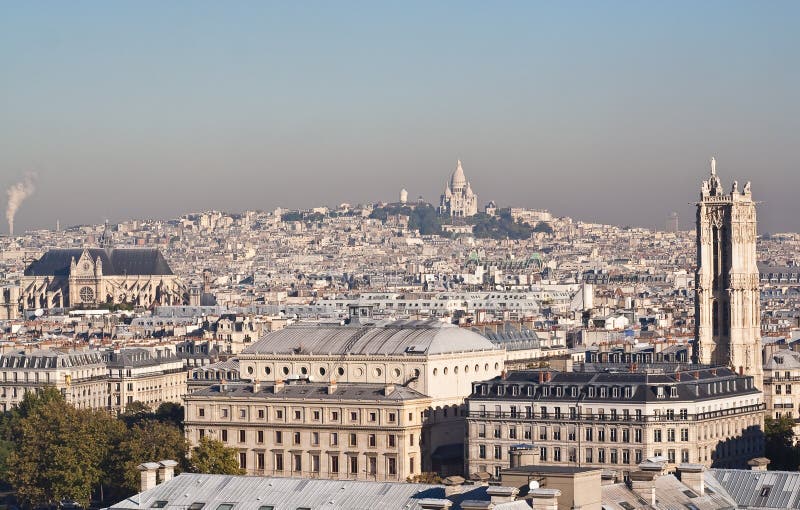 View of Paris. France stock photo. Image of europe, river - 18135014