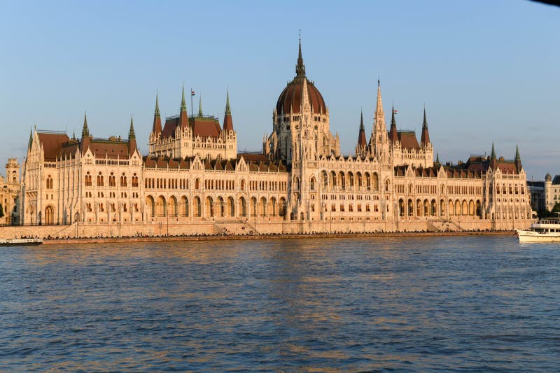 View of the Parliament at Budapest in Hungary Editorial Stock Image ...