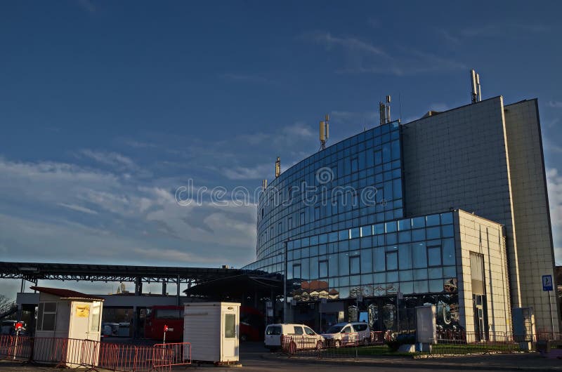 View of Part of the Beautiful Bus Station in Sofia Stock Photo - Image ...