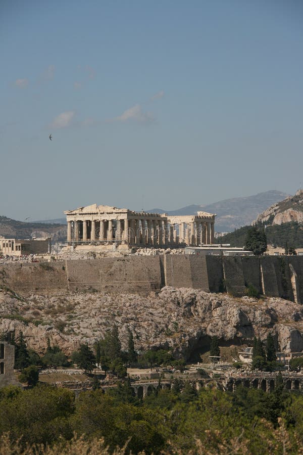View of parthenon stock photo. Image of hellas, ancient - 2844826
