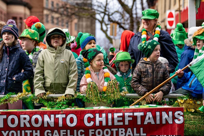 View of Participants at the St. Patrick S Day Parade 2025 in Toronto ...