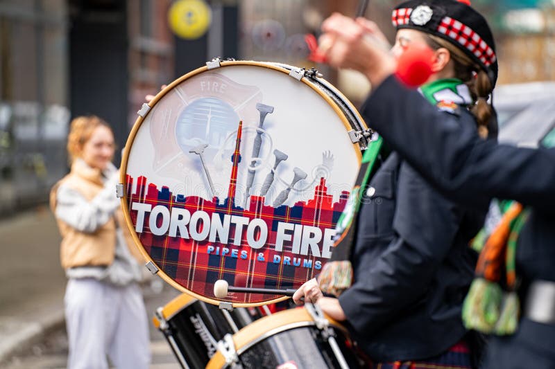 View of Participants at the St. Patrick S Day Parade 2025 in Toronto ...