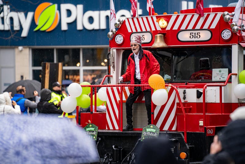 View of Participants at the St. Patrick S Day Parade 2025 in Toronto ...