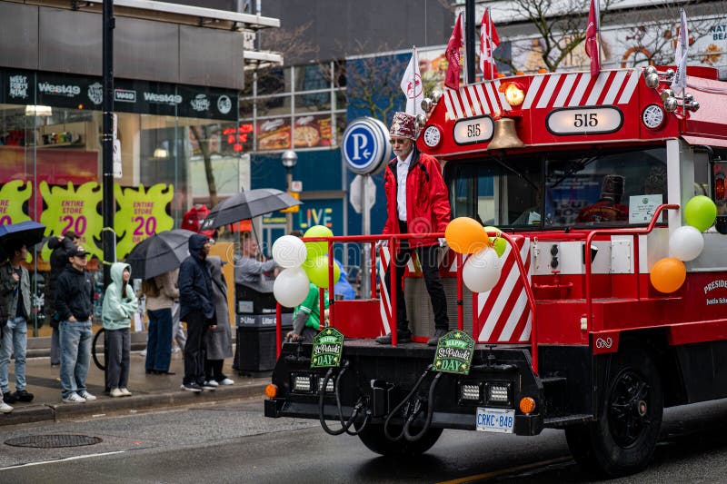 View of Participants at the St. Patrick S Day Parade 2025 in Toronto ...