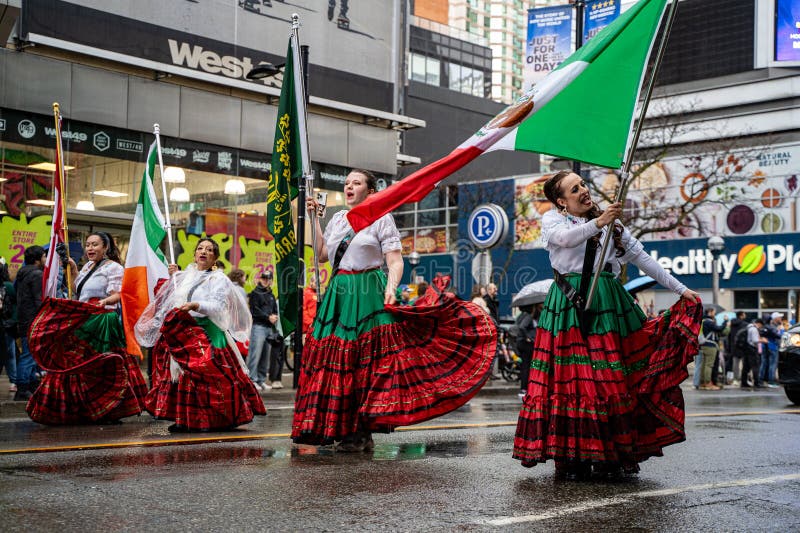 View of Participants at the St. Patrick S Day Parade 2025 in Toronto ...