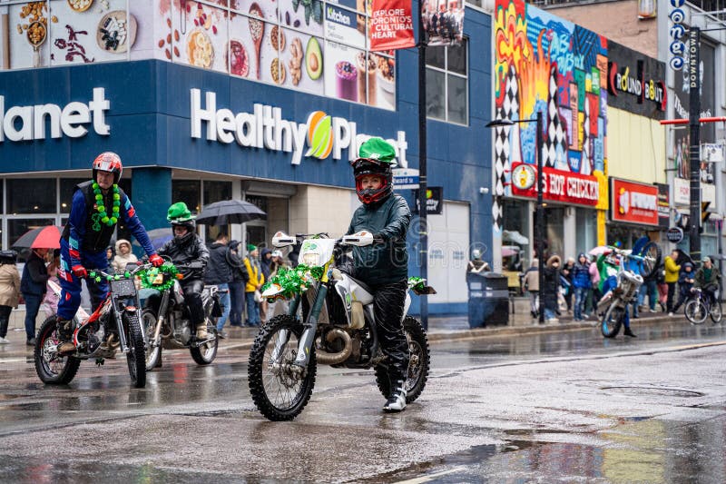View of Participants at the St. Patrick S Day Parade 2025 in Toronto ...